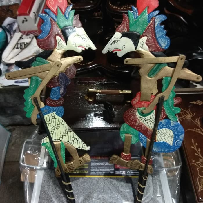 A Pair Of Beautiful Color RAMA SHINTA Puppets, Size L 40x14 cm | Shopee ...