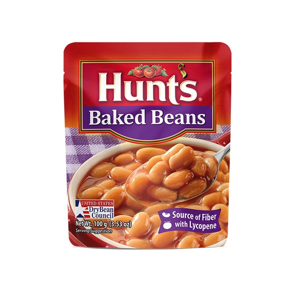 Hunt's Baked Beans Pouch 100g | Shopee Philippines
