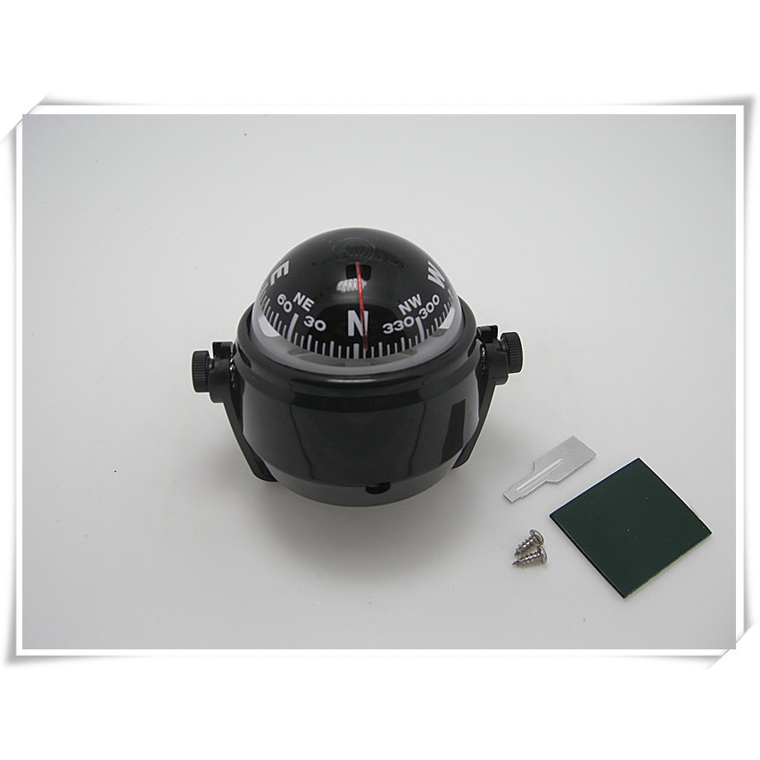 Car marine compass Nautical compass Vehicle compass Adjustable magnetic ...