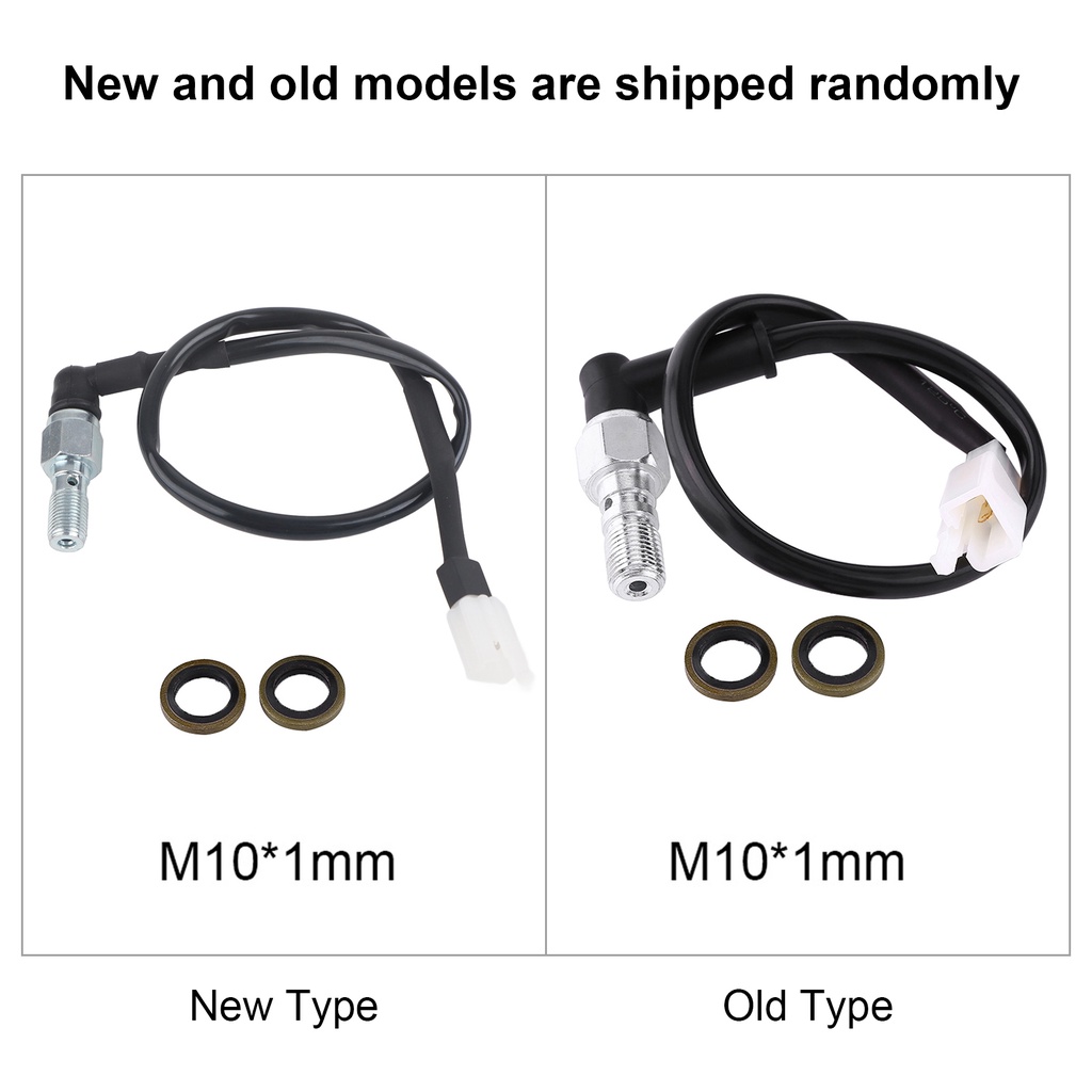 [Ready Stock] Aluminium Motorcycle Hydraulic Brake Pressure Rear Light ...