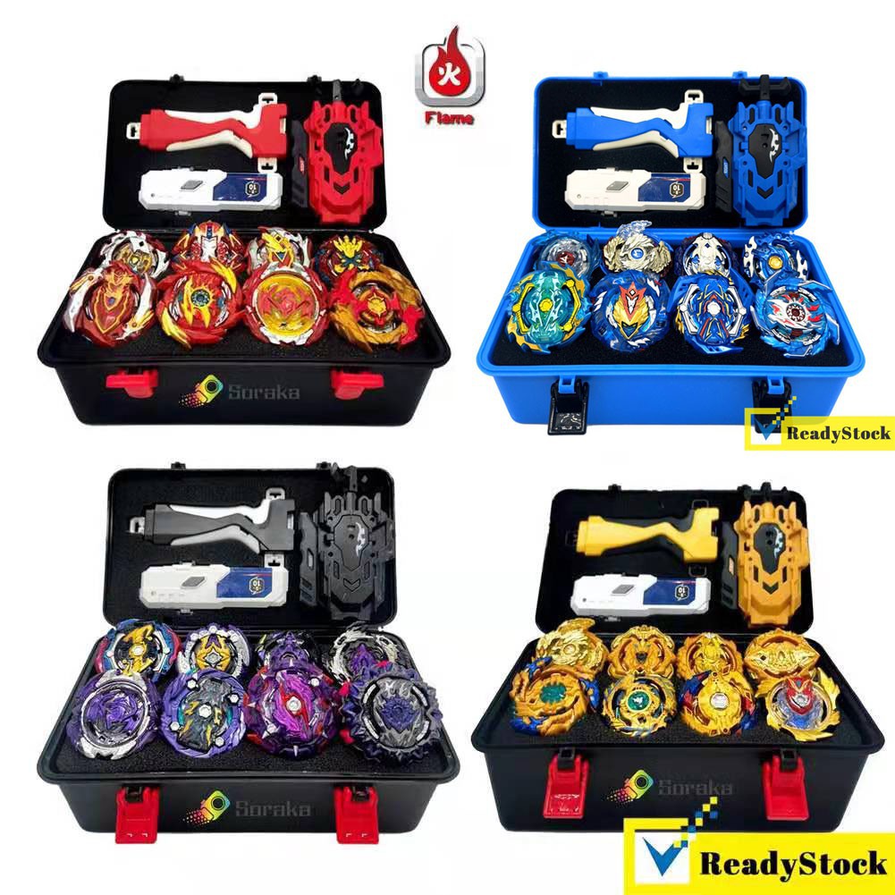 beyblade Beyblade Burst Toy Set With Light Handle Launcher Beybalde Kid's Beyblade Toys Boy ...