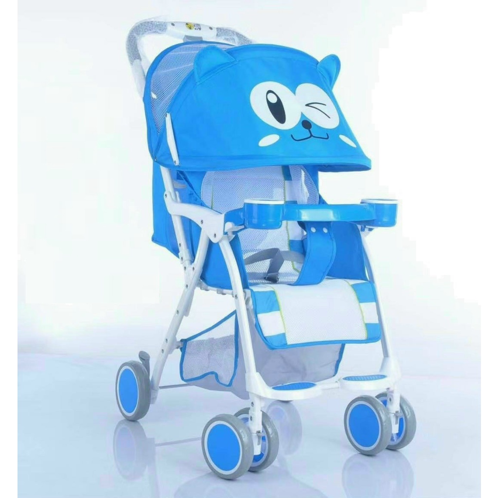 3-POSITION CHILDREN'S Stroller: Lying - Reclining - Sitting | Shopee ...