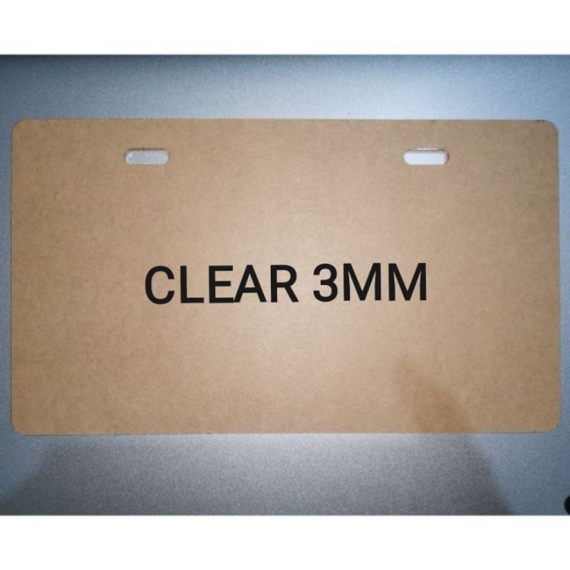 (5.3''x9.25'')3MM blank acrylic MC plate NEW 2021 LTO STANDARD ...