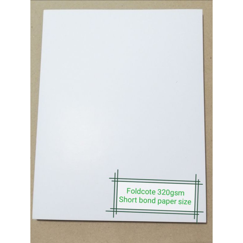 25/50pcs Fold cote / Foldcote Board Paper 220gsm/250gsm/300gsm/320gsm ...