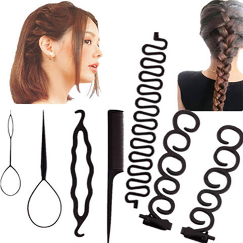 Centipede Braid Hair Braid Hair Braid Artifact Lazy Hairdressing Updo ...