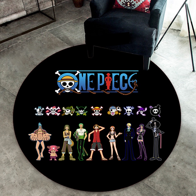 One Piece Carpet Anime Bedroom Japanese Study Computer Chair Swivel ...