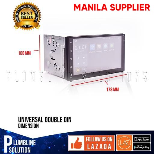 Universal 2DIN / 2 DIN Android OEM GPS Full HD Display | Shopee Philippines