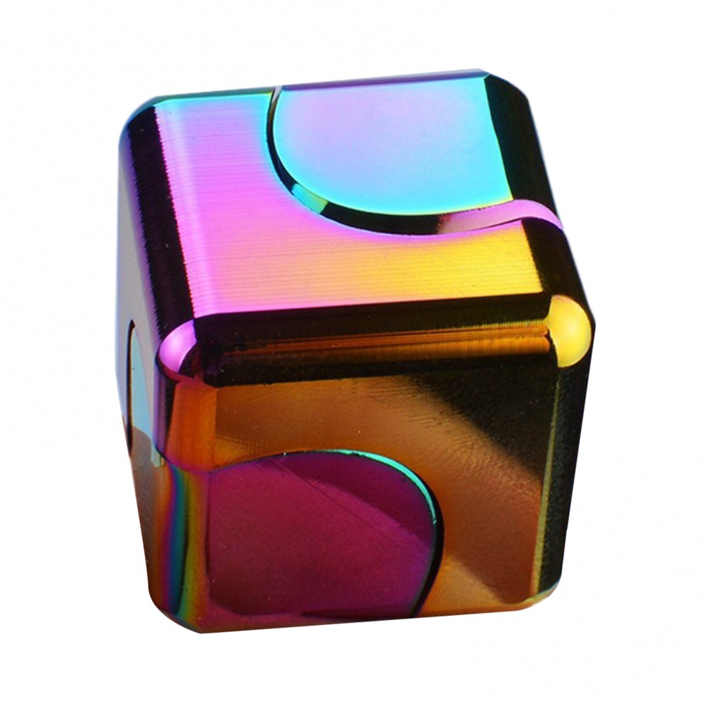 Colorful Square Decompression Cube Pop Fidget Spinners Desktop ...