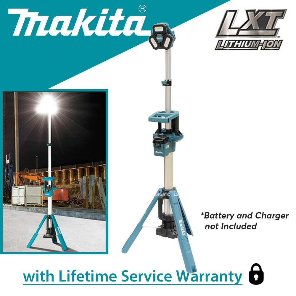 New Makita DML814 Cordless LED Work Light 3,000 lumens 12 LED 18V LXT ...