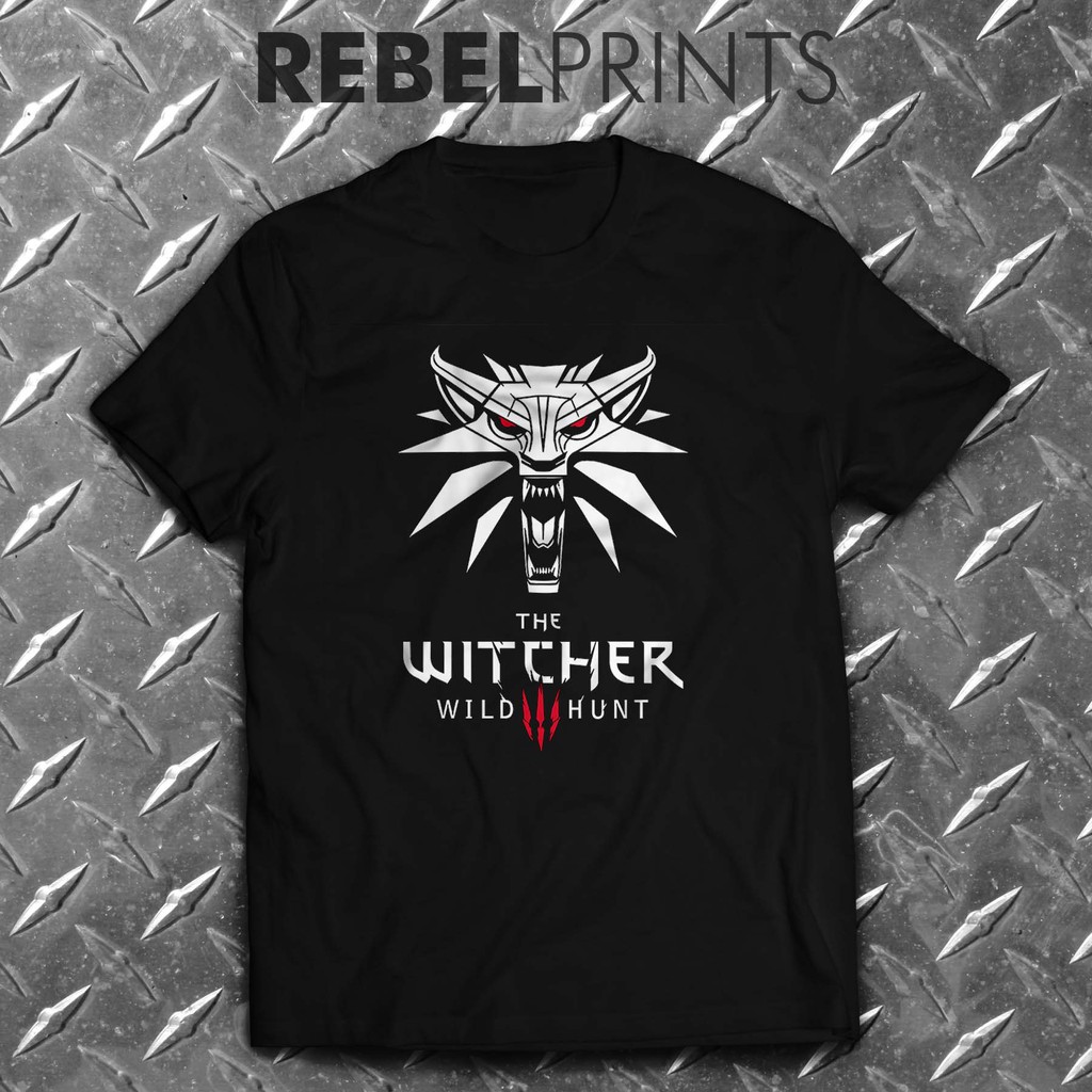 The Witcher 3 Wild Hunt Logo Unisex T-Shirt (Gildan) | Shopee Philippines