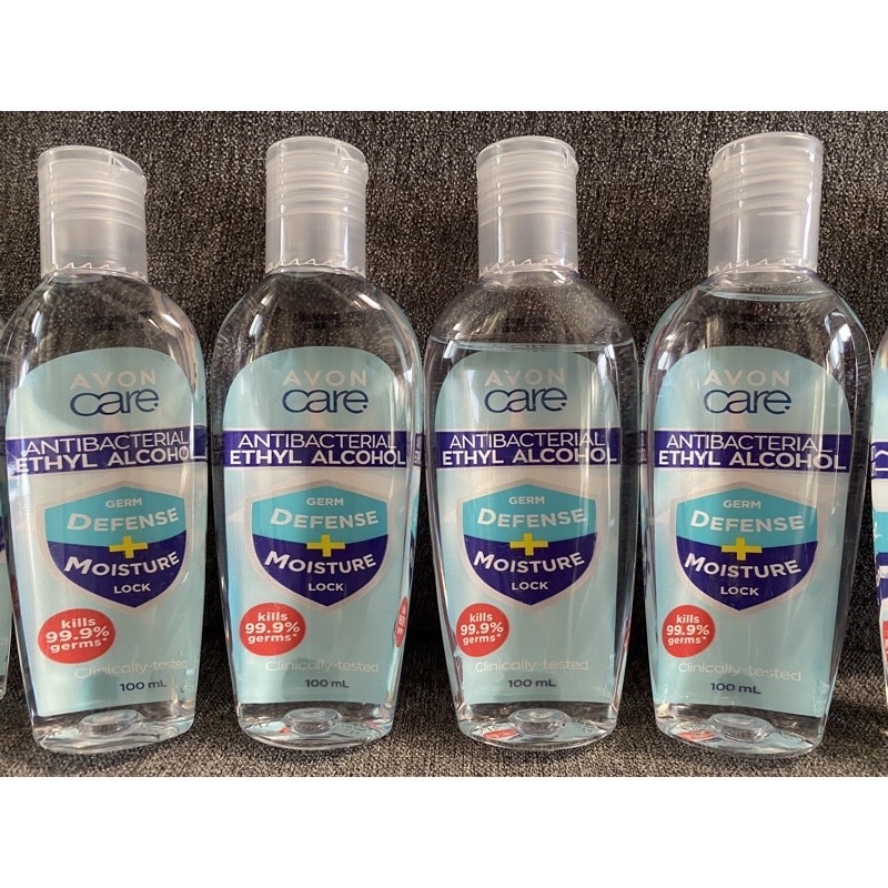 Avon Care Anti Bacterial Ethyl Alcohol Germ Defense + Moisturizing Lock ...