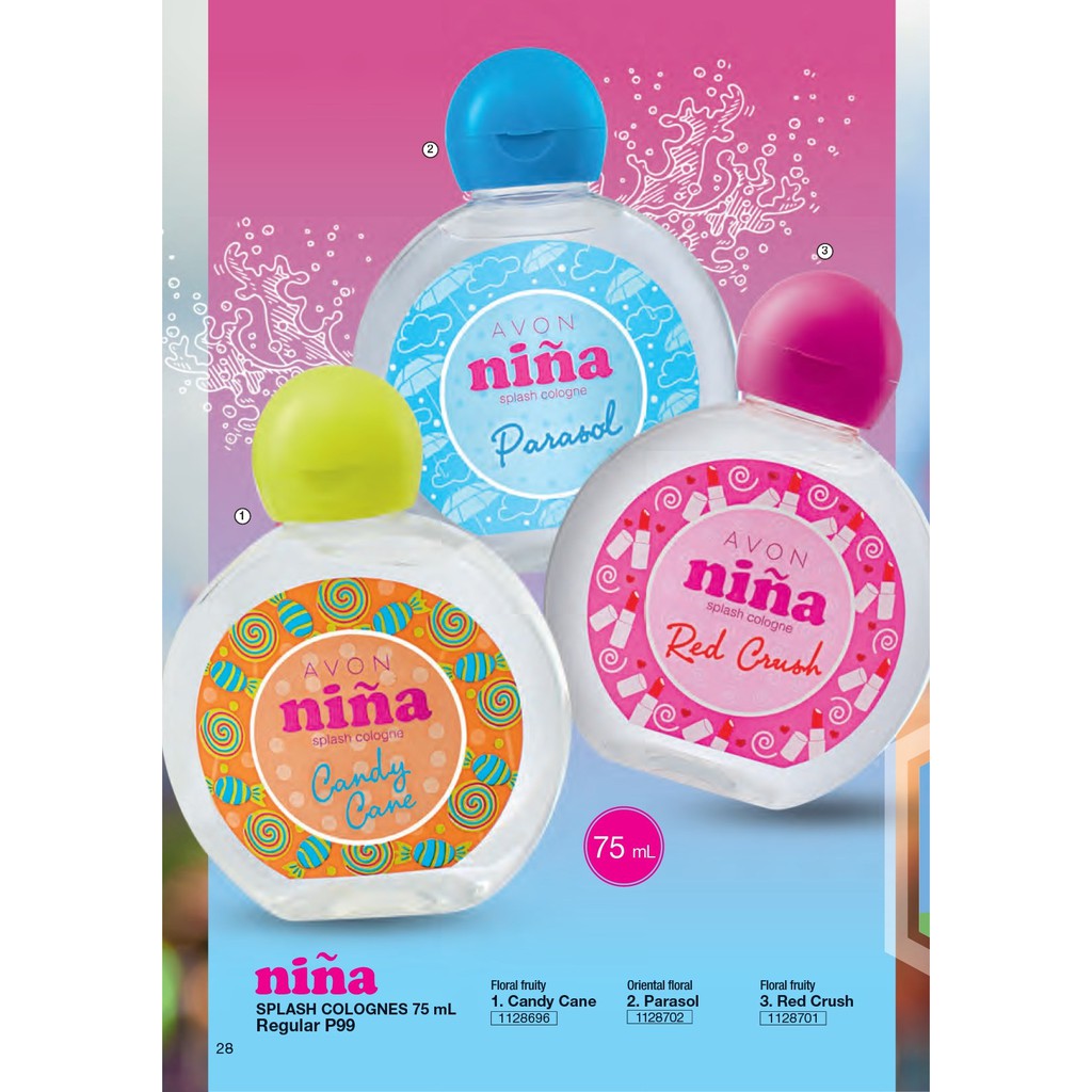 Avon Niña Splash Cologne | Shopee Philippines
