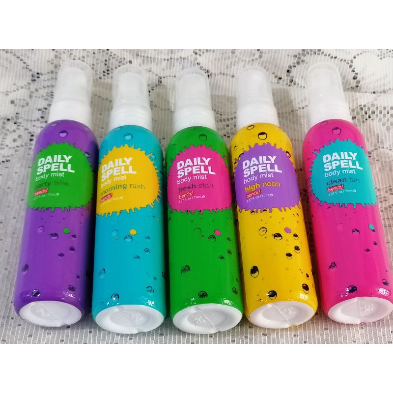 bench daily spell body mist 70ml | Shopee Philippines