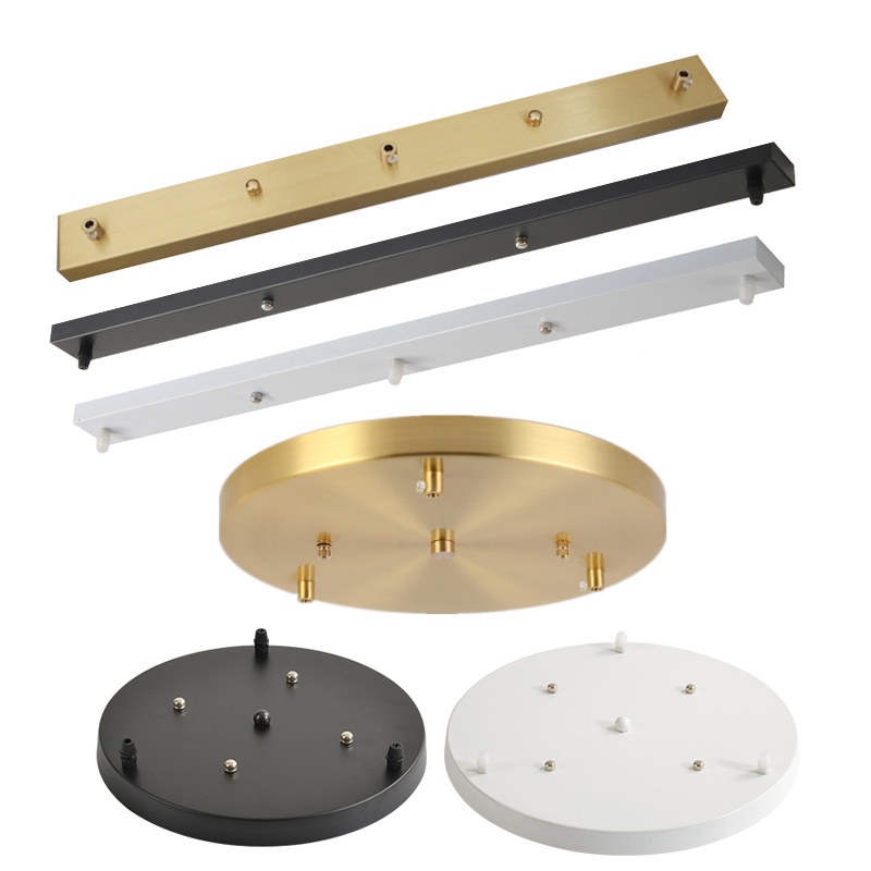 Ceiling Plate Pendant lights base 3 holder plate lighting accessory DIY ...