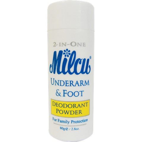 MILCU 2 IN 1 DEODORANT & FOOT POWDER | Shopee Philippines