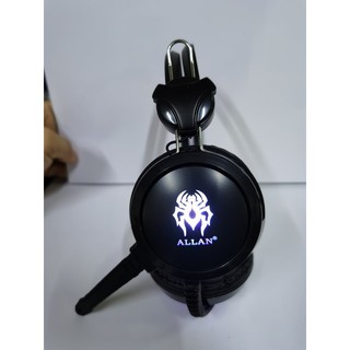 Allan Headset / Gaming RGB Headset With Mic / Gaming headset / Listen ...