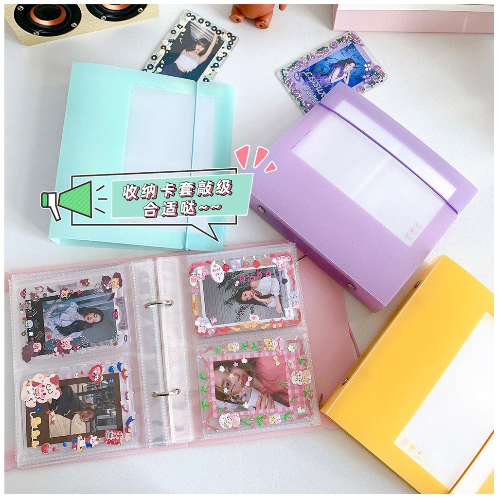 Steve Photocard Toploader Organizer Storage Book Idol Photo Loose-leaf ...