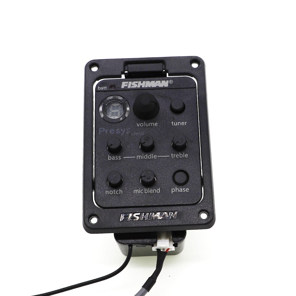 HR-Fishman Guitar Pickup Presys Mic Blend PlusPreamp EQ Tuner Piezo Pickup Equalizer System ...