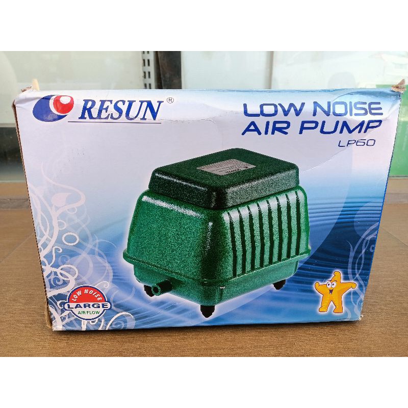 Resun LP60 LP-60 Lownoise Pond & Aquarium Airpump | Shopee Philippines