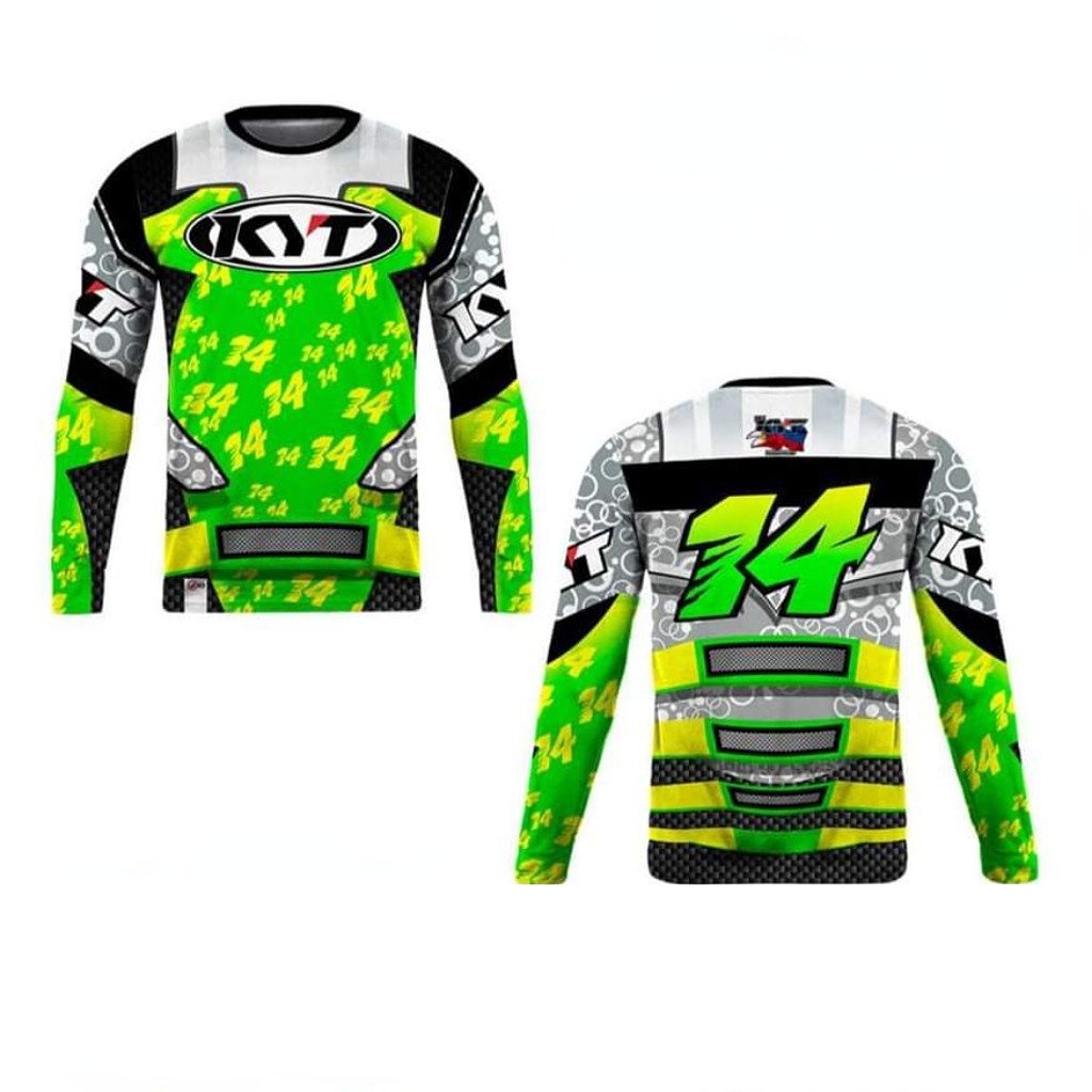 KYT TT Course Arbolino Full Sublimation Shirt Long Sleeves Thai Look ...