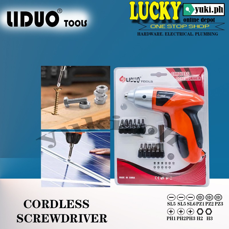 Liduo cordless screwdriver store