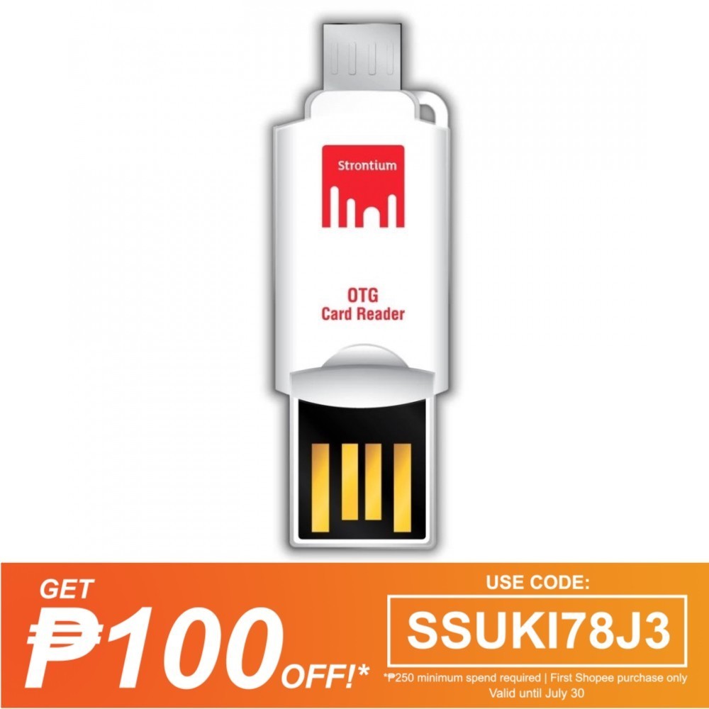 Strontium OTG card reader micro USB / type A USB | Shopee Philippines