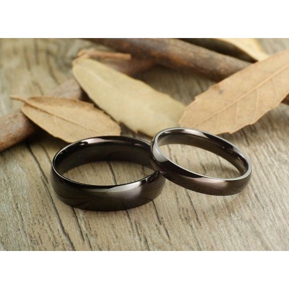 Silver Wedding Ring Couple Engagement Couple Proposal JS84 | Shopee ...