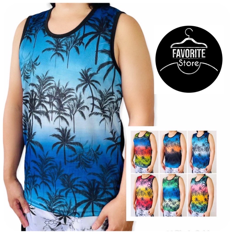 Mens Sando Beach Sando Quick DriFit Fabric | Shopee Philippines