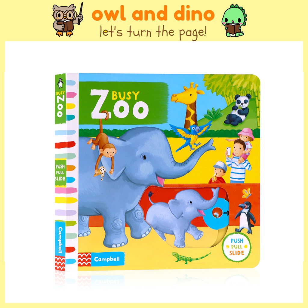 Busy Zoo (Interactive Boardbook) | Shopee Philippines