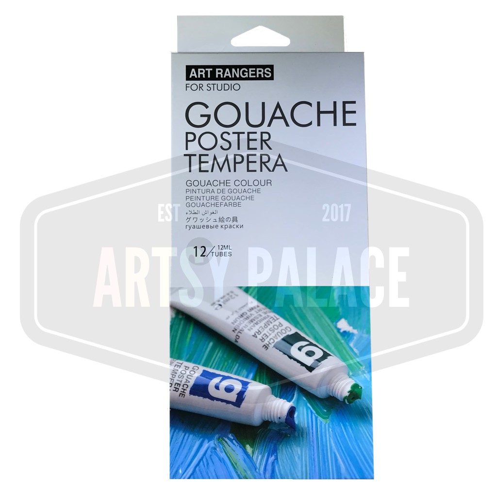 Art Ranger Gouache Poster Tempera 12mL [12 Tubes] | Shopee Philippines