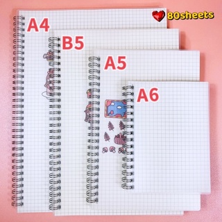 Spring Notebook A4/A5/A6/B5/spiral notebook School Supplies Stationery ...
