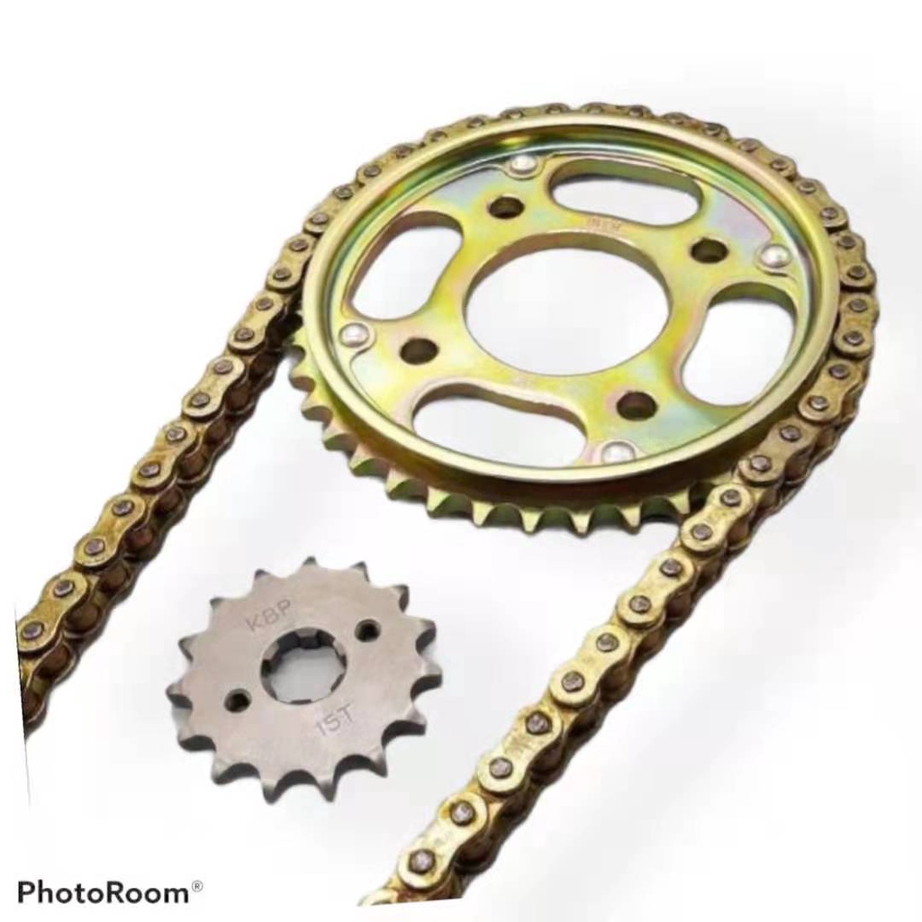 CSL Chain and Sprocket Set 14T/42T/45T 428H-120L For TMX125 Alpha ...