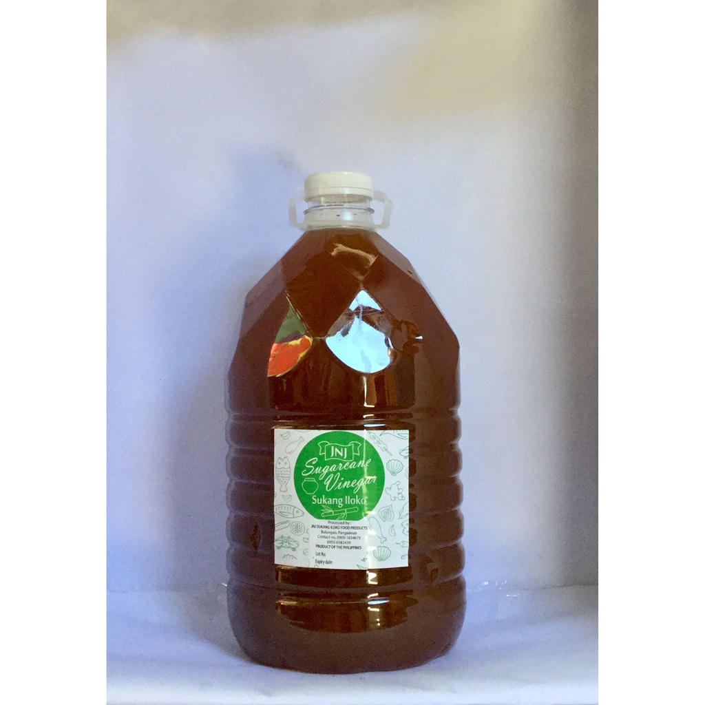 JNJ Sukang Iloko 4 liters Pure Vinegar. 100% sugarcane vinegar ...