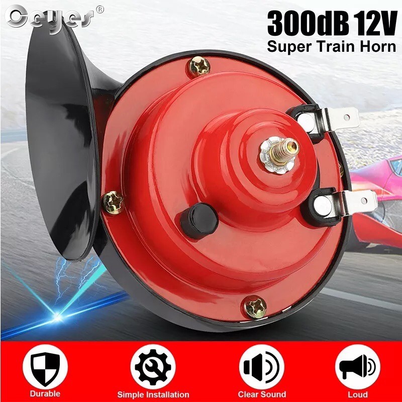 Ceyes 12V Universal Car Horn Motorcyle Horn Super Loud Auto Vehicle ...