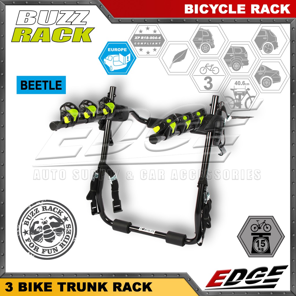 BUZZ RACK "Beetle" Bicycle Rack (3 Bike Trunk Rack) | Shopee Philippines
