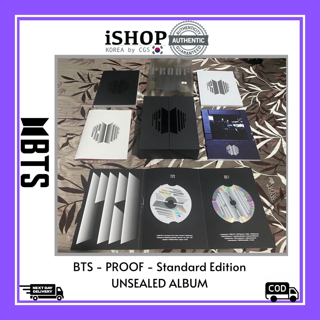 BTS PROOF - STANDARD VERSION (UNSEALED) | Shopee Philippines