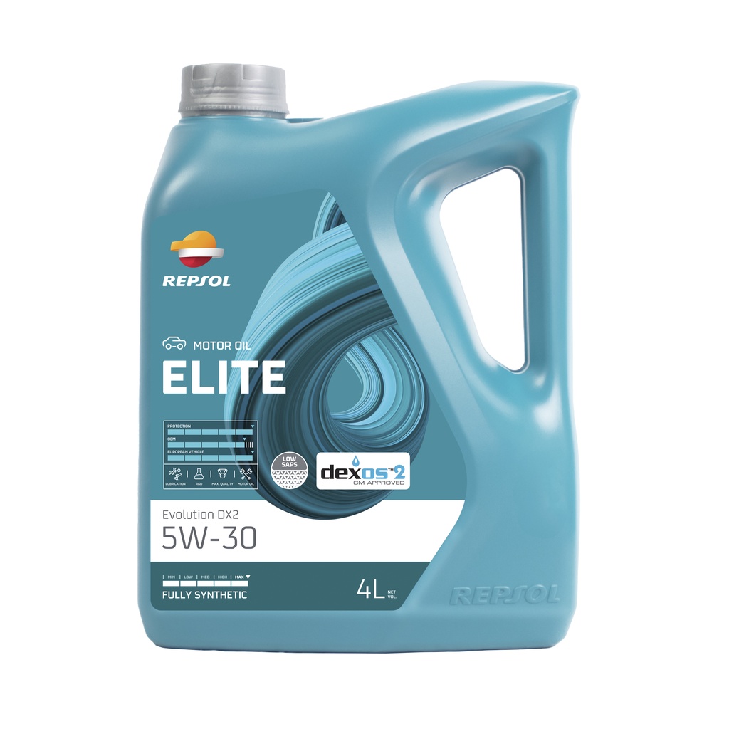 REPSOL ELITE EVOLUTION DX2 5W30 5L | Shopee Philippines