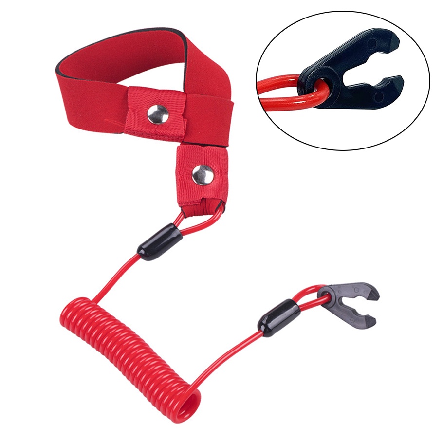 Universal Start Stop Kill Safety Lanyard for Motocycle motorboat ...