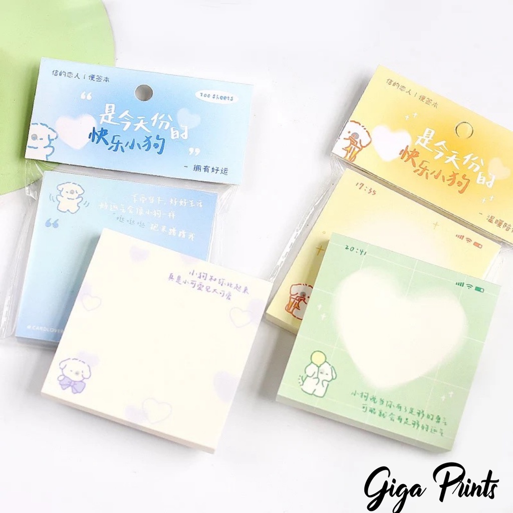 100 sheets simple design memo pad notepad | Shopee Philippines