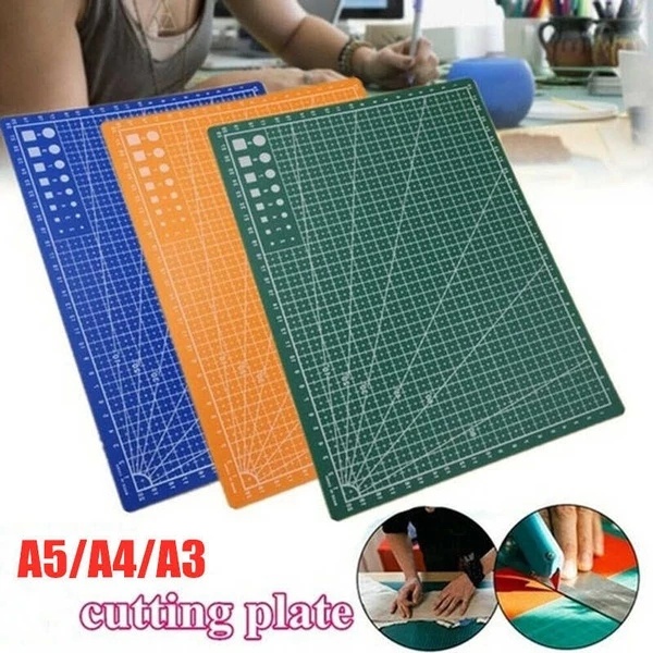 Self-healing Pad PVC Cut Pad Patchwork Tools Manual Cutting Board Cutting Mat Double-sided A3-A5 ...