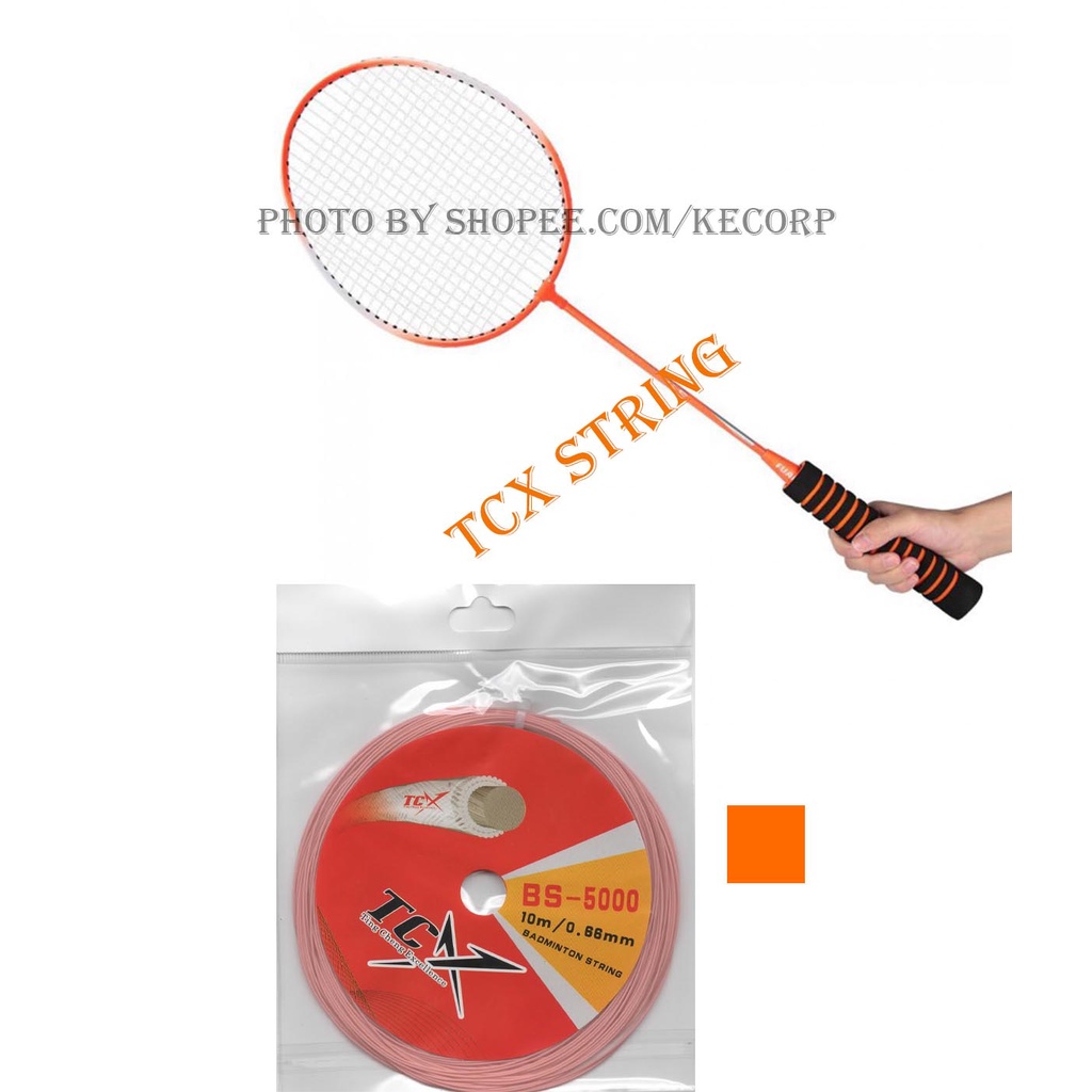 Tcx Badminton String Orange 10m/0.66mm KECORP_S1 | Shopee Philippines