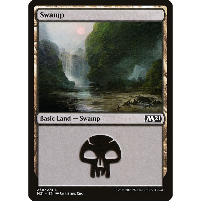 MTG -Basic Lands- SWAMP (Random) | Shopee Philippines