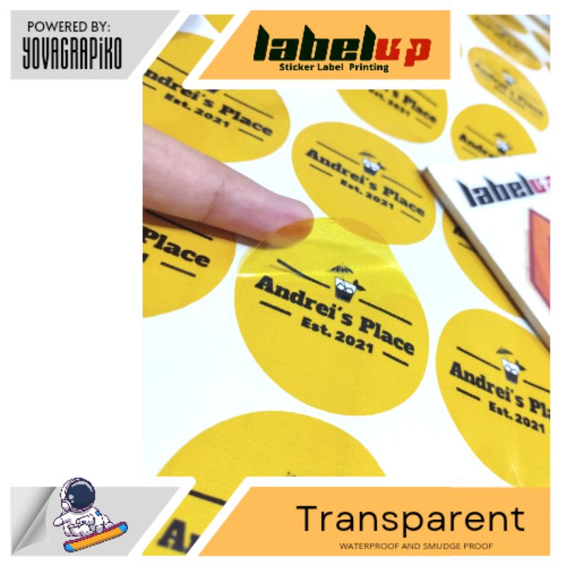 1000pcs Pre Cut Sticker Label - Piso Print - Milk Tea Sticker - Product ...