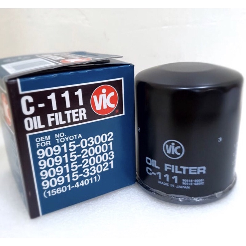 Vic Oil Filter C-111 Toyota Revo/fortuner/innova/rav4/hiace/hilux ...