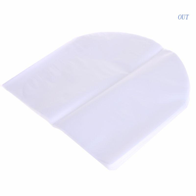 OUT Vinyl Record Outer Sleeves 100 Pack 12" LP Clear Record Cover ...