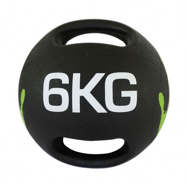 Rubber Medicine Ball with Handle Exercise Fitness Gym Ball 3Kg 4Kg 5Kg ...