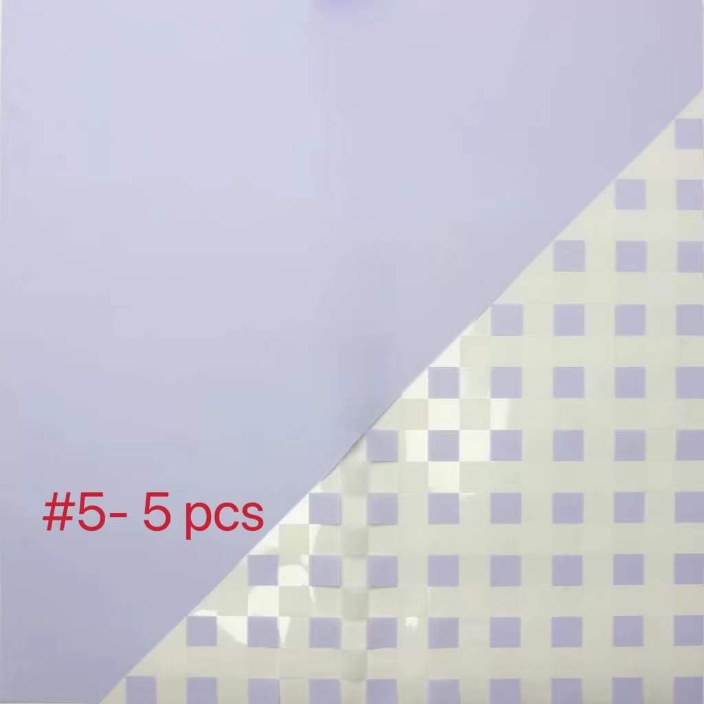 58*58cm 5/20pcs Rubik's cube transparent plaid opp cellophane ...