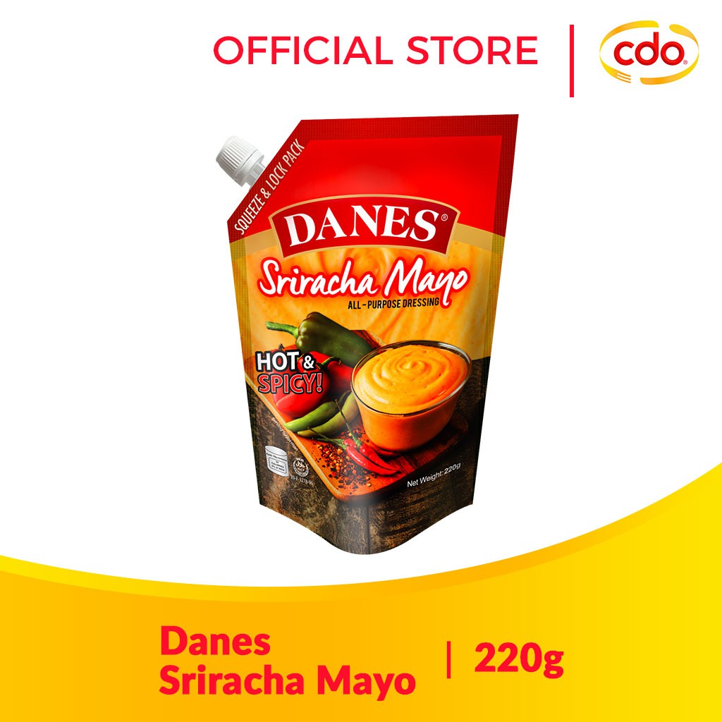DANES Mayo Dressing 220g (Pouch) Sriracha | Shopee Philippines