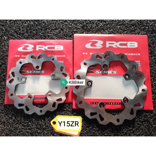 RCB Disc Plate E Series Yamaha Y15ZR Y16zr Front / Rear racing Boy Y15 ...