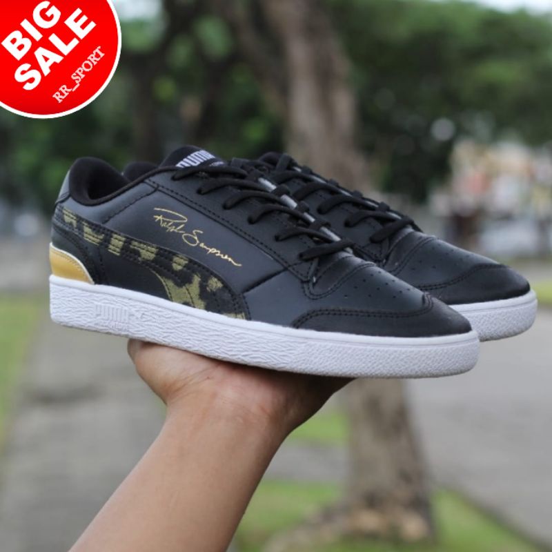 Ralph Sampson Shoes Black Camo Yellow Original | Shopee Philippines
